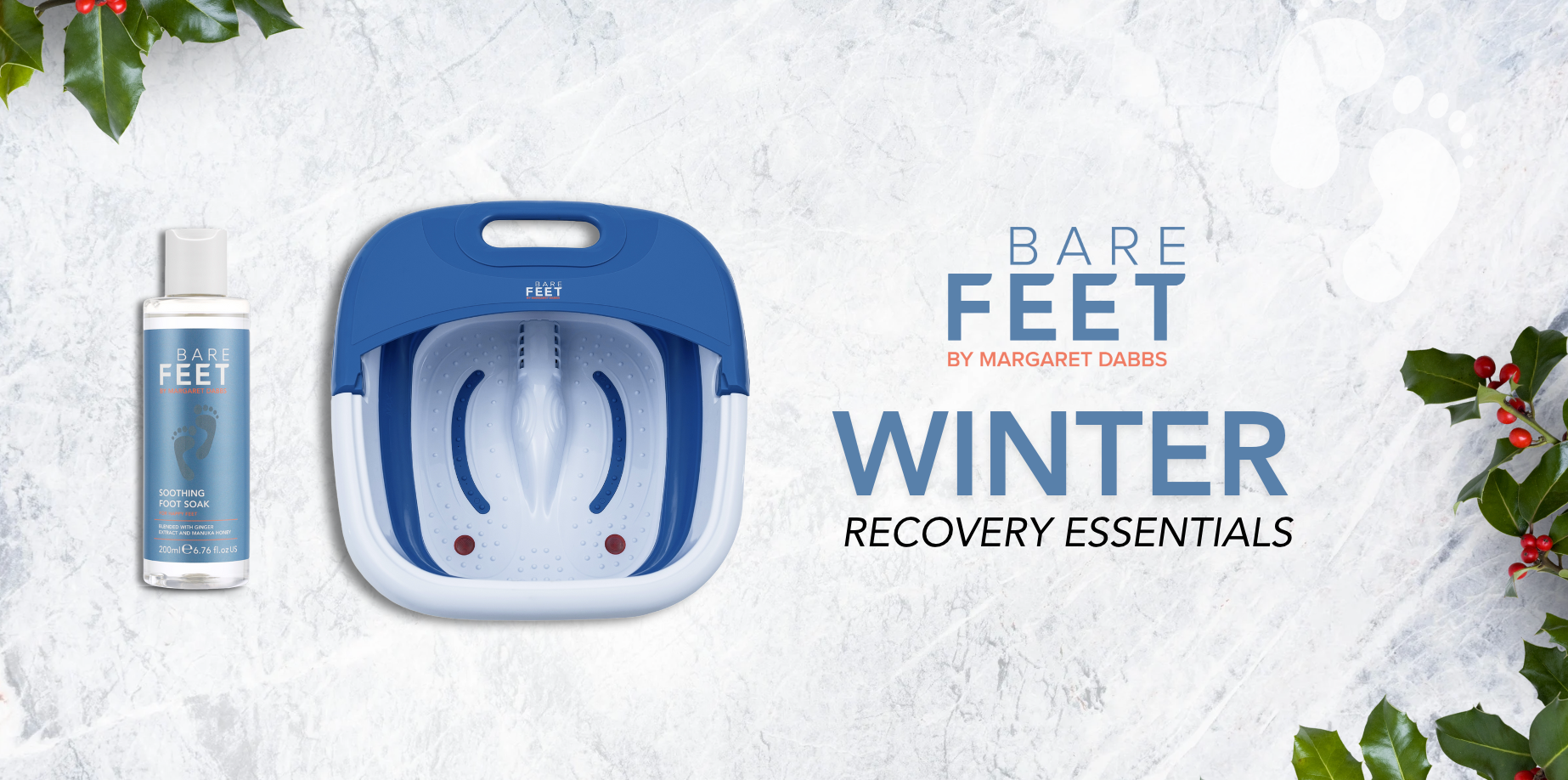 Foldable Foot Spa – Relaxation and Foot Health at Home | Bare Feet & Hands
