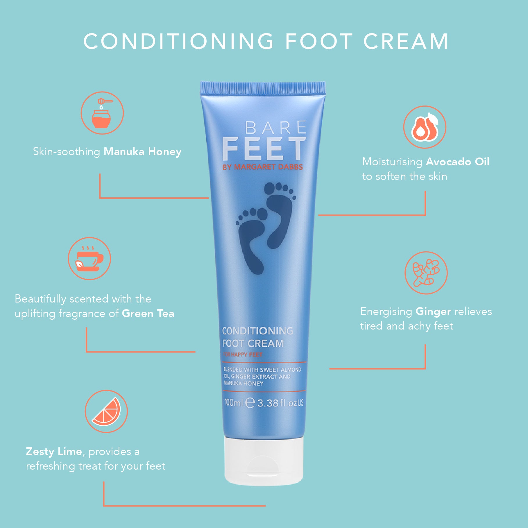 Ultimate Foot Collection Gift Set, 4 Piece Kit For New Feet by Bare Feet